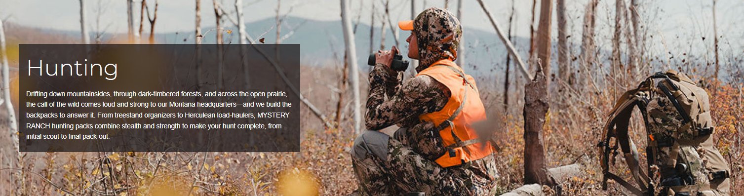 Mystery Ranch Hunting Packs – Mountain Arms